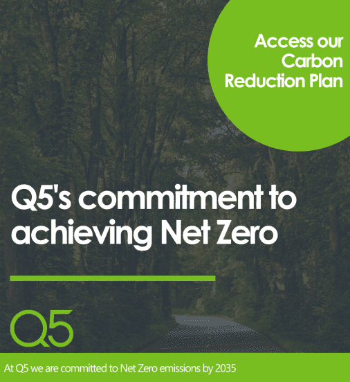 Q5's commitment to achieving Net Zero | News | Q5 Partners